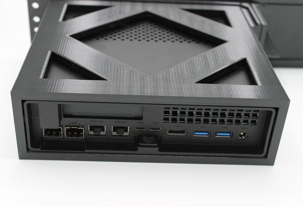 19" Minisforum MS-01, MS-A2 & MS-R1 Rack Mount - 2U – 3D Rack Mounts